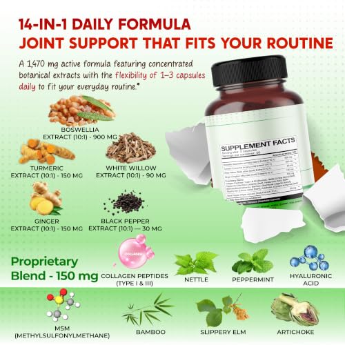 high potency Boswellia herbal capsules