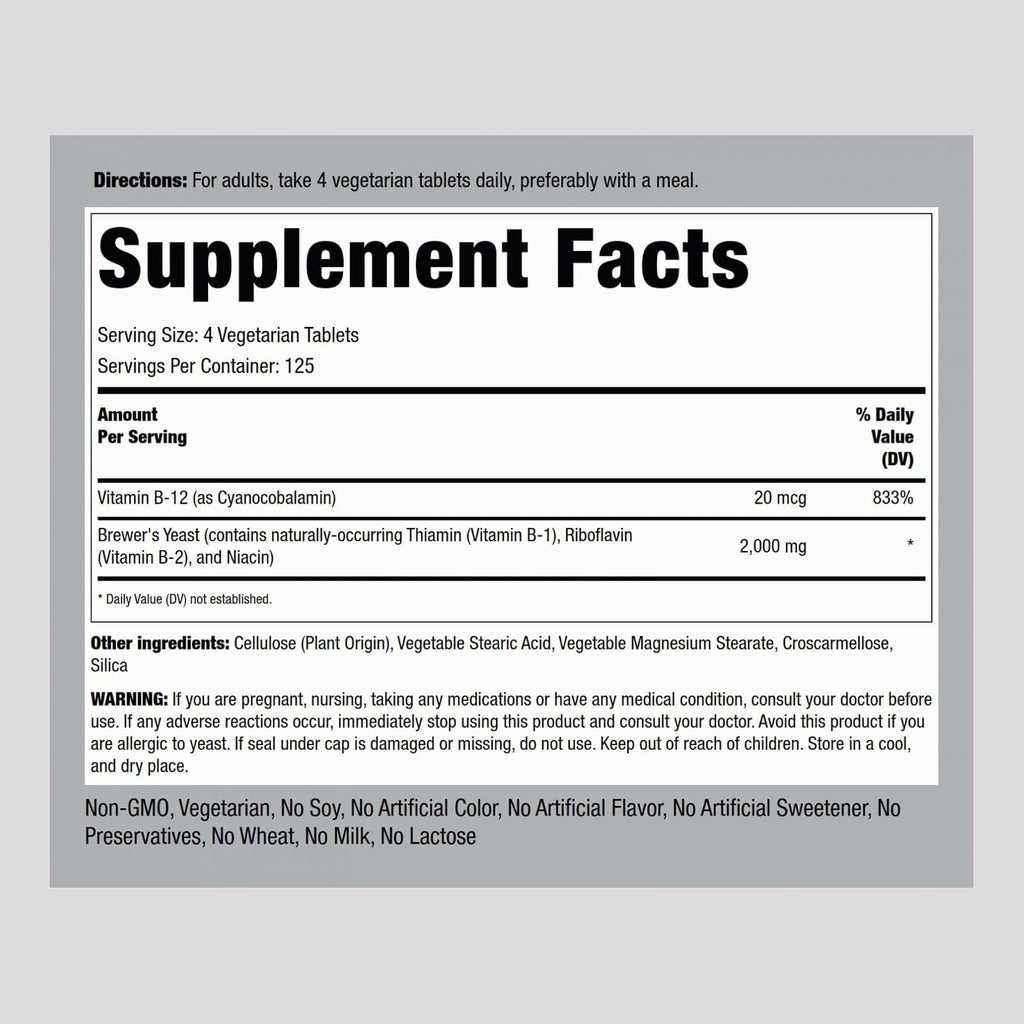 high potency brewer's yeast supplement