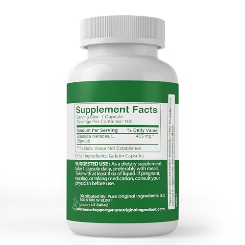 high potency broccoli extract
