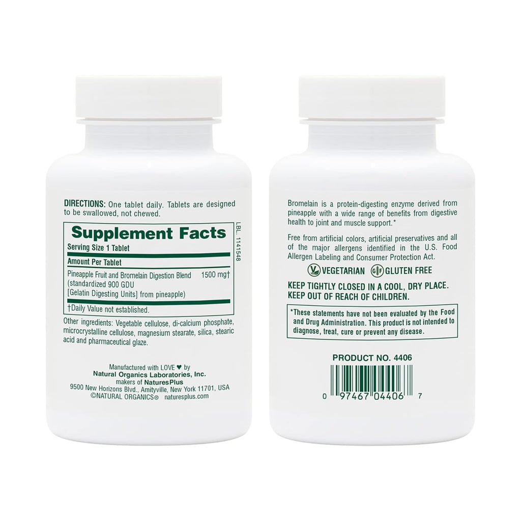 high potency bromelain 1500 mg tablets