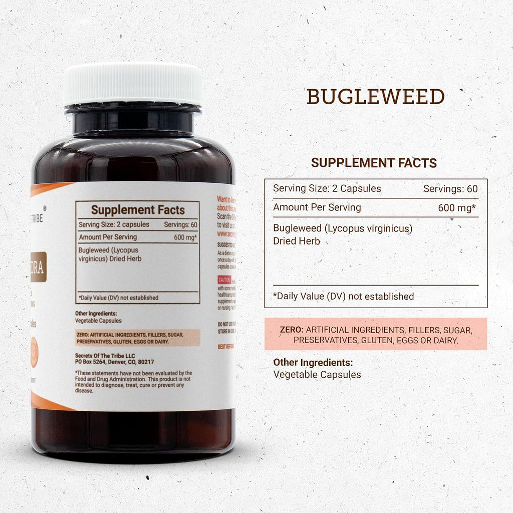 High potency bugleweed for vitality