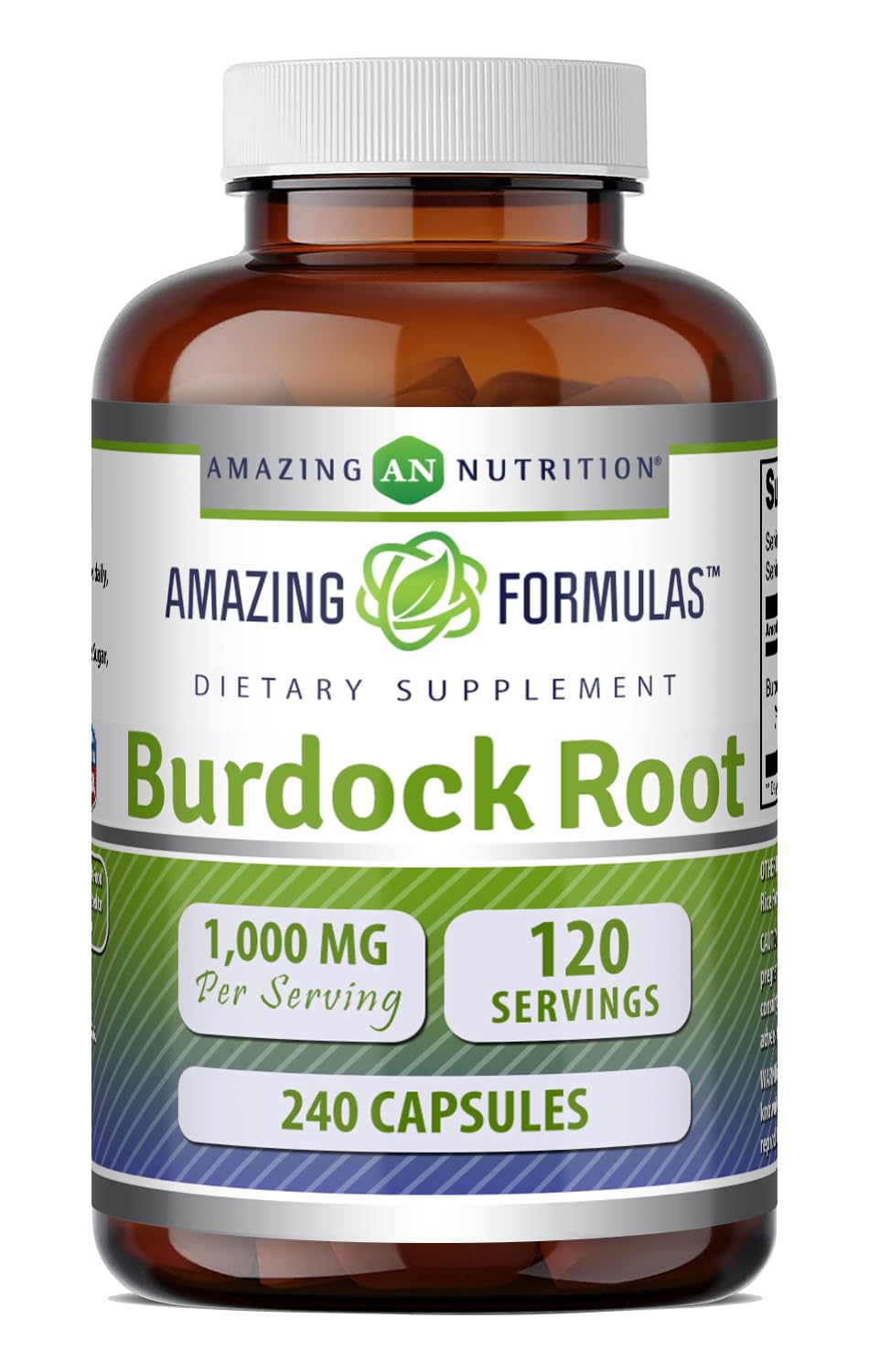 high potency burdock root capsules