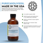 High potency C60 oil supplement