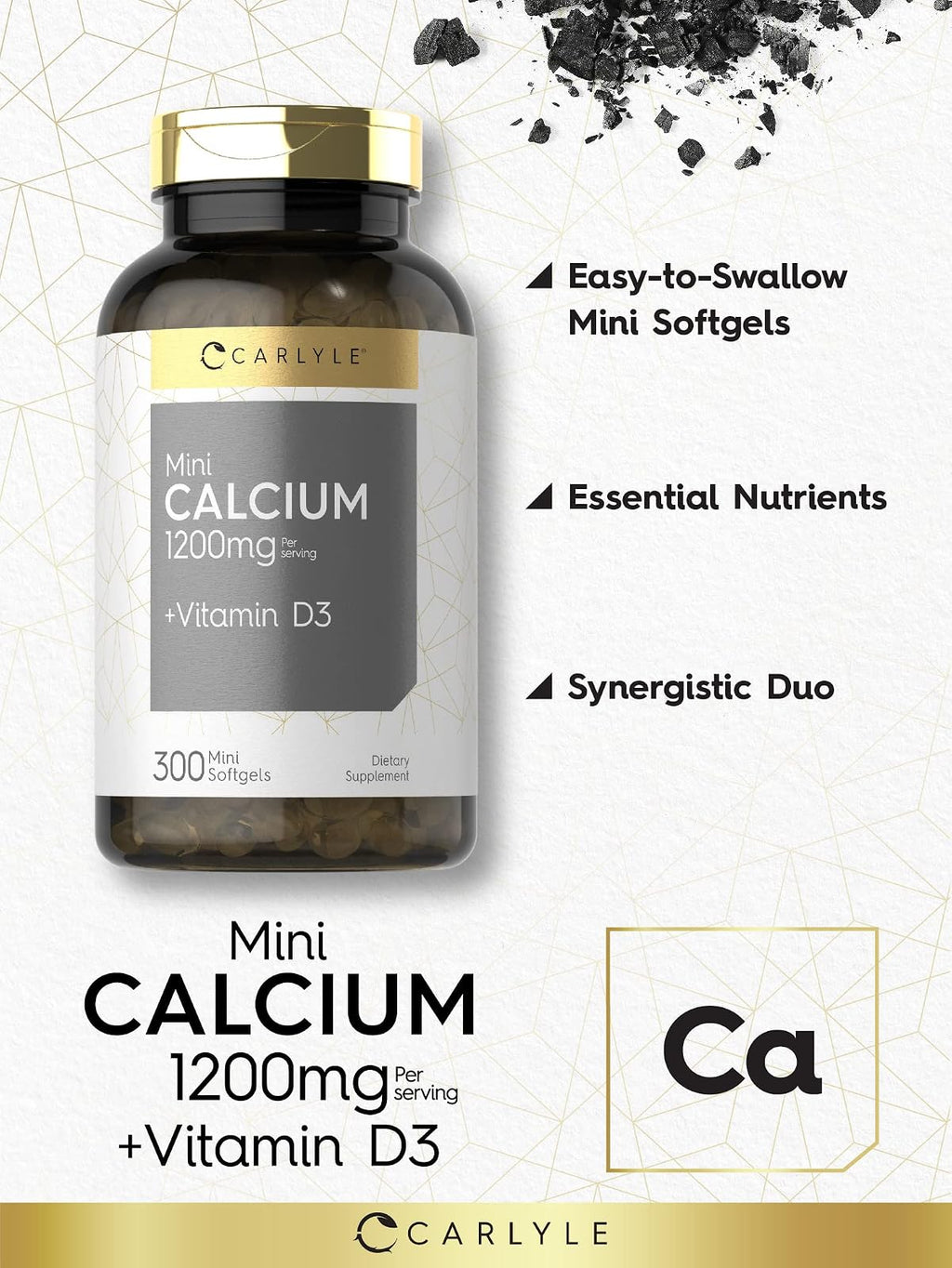 High potency calcium 1200 mg capsules