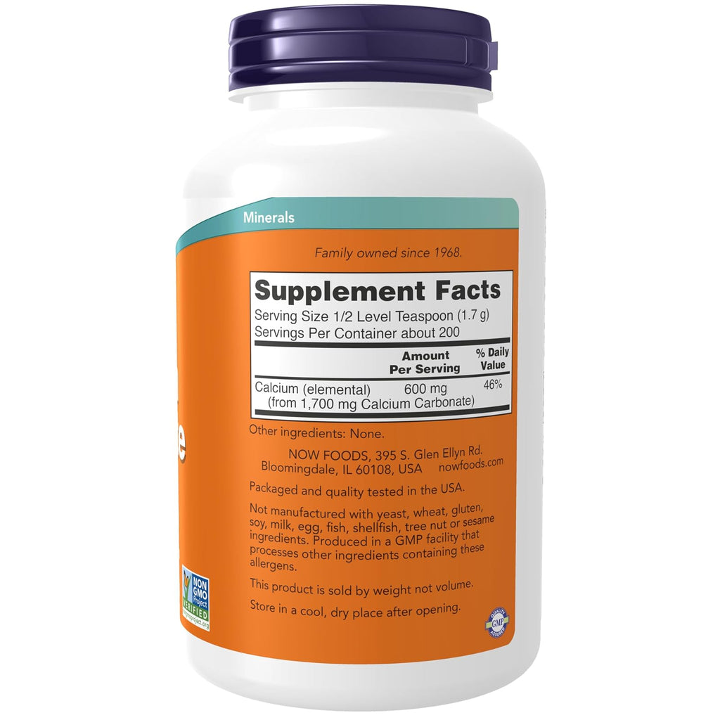 high potency calcium carbonate for bone health