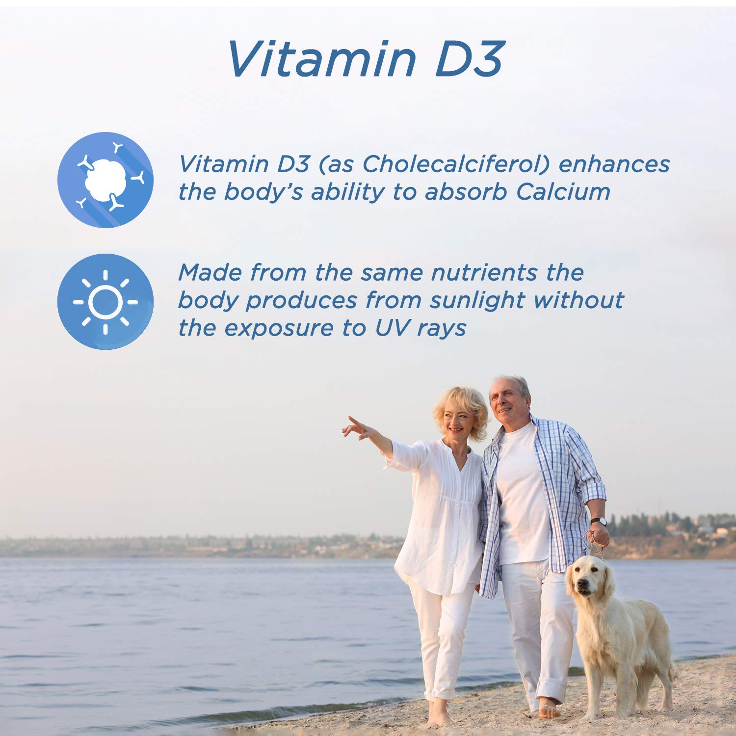 High potency calcium carbonate for optimal strength