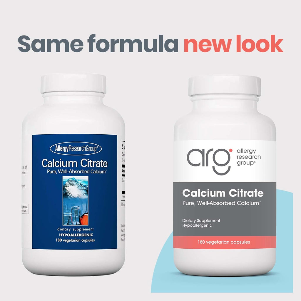 high potency calcium citrate capsules