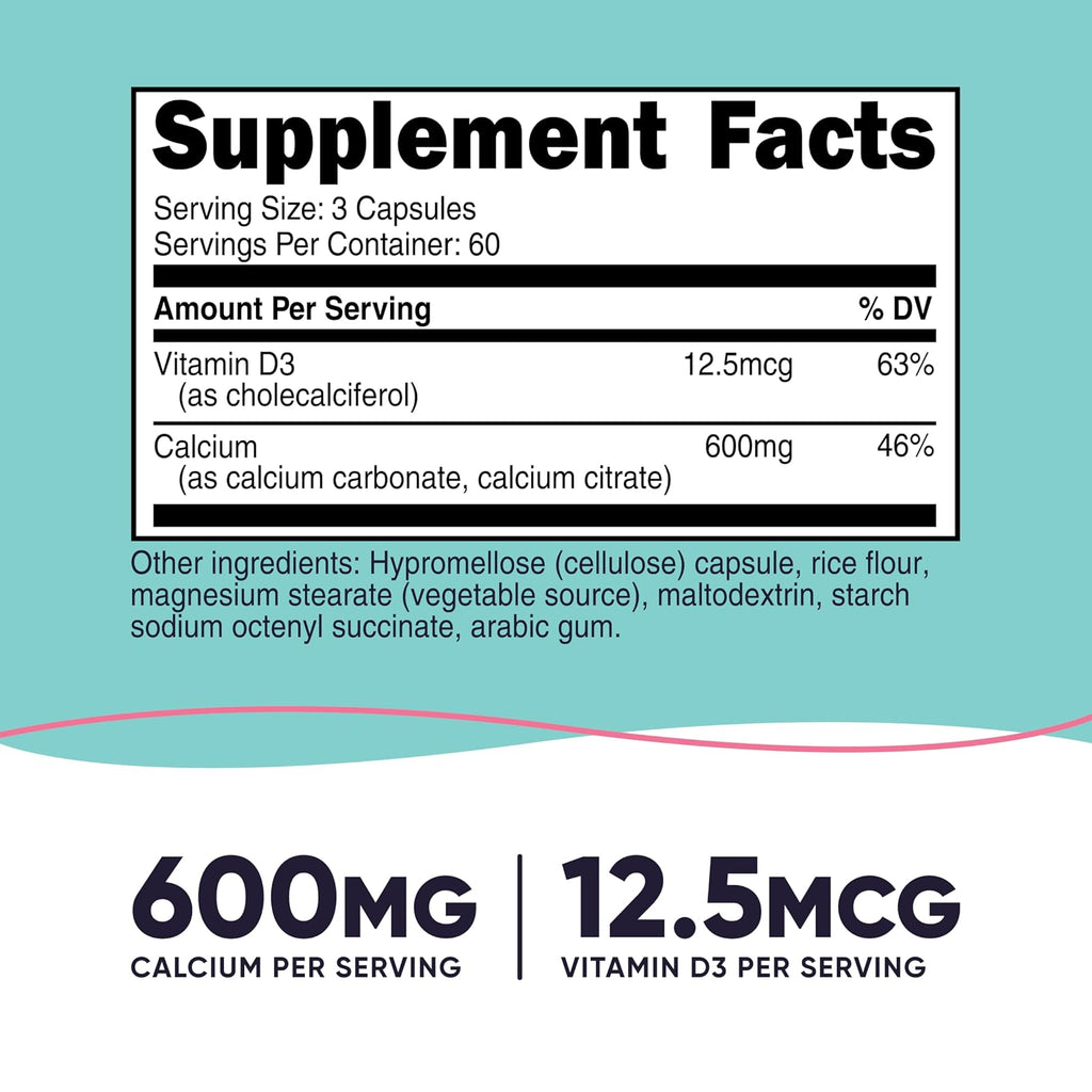 High potency calcium citrate for strong bones