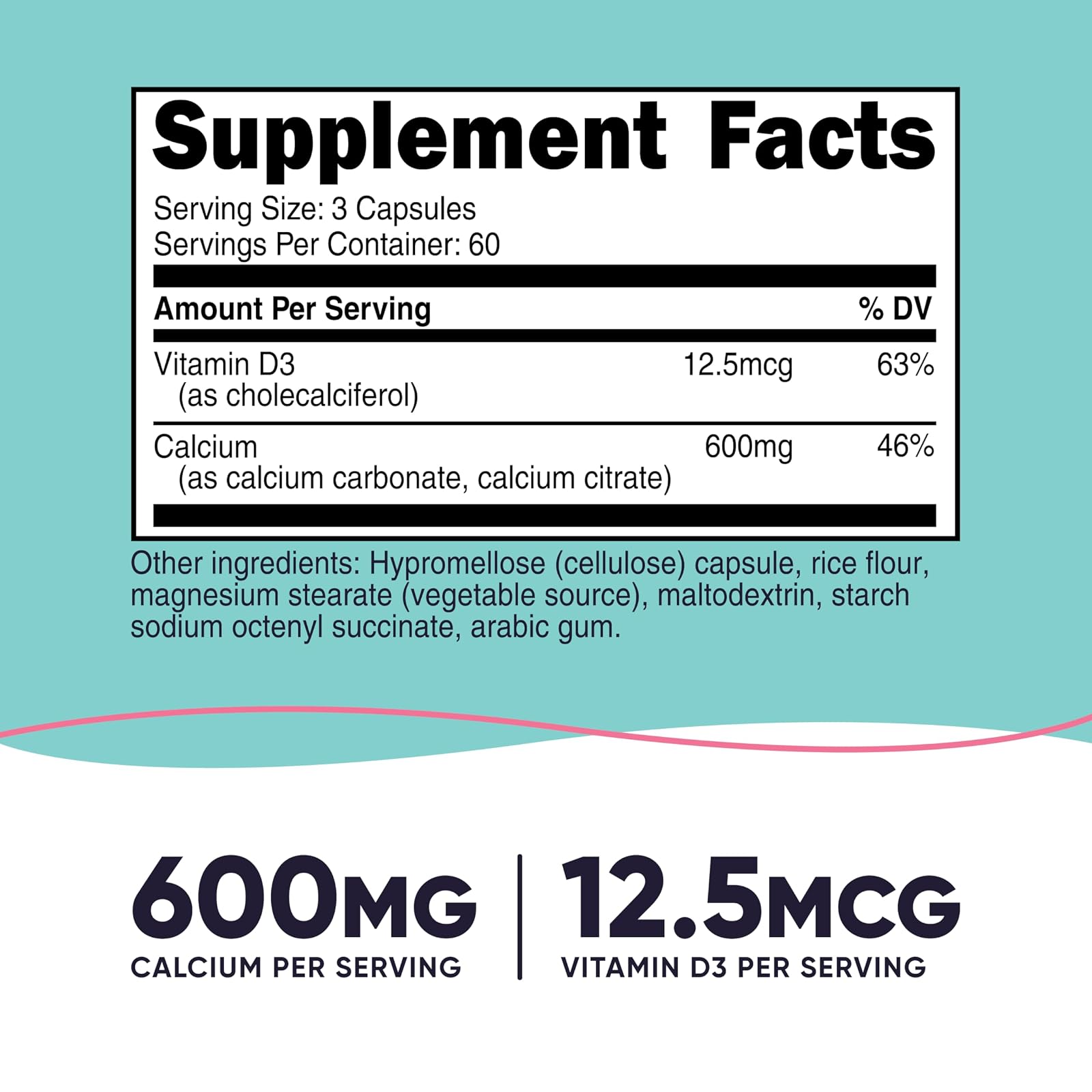 High potency calcium citrate for strong bones