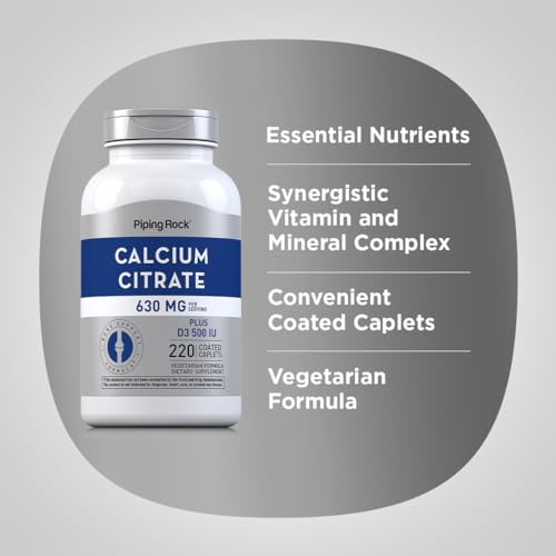 High potency calcium citrate formula