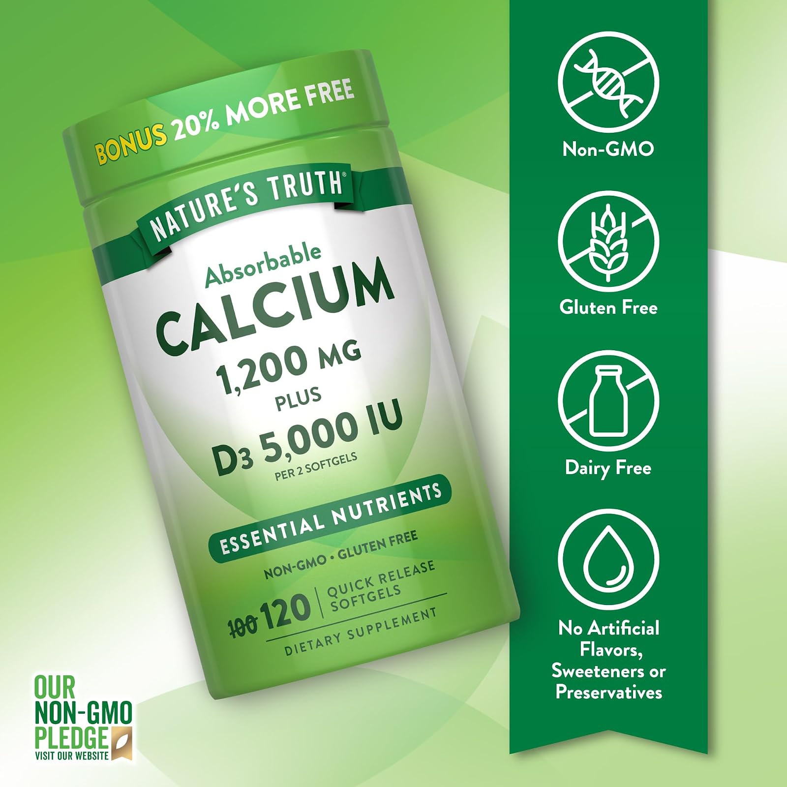 High potency calcium citrate formula