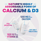 High potency calcium citrate supplement