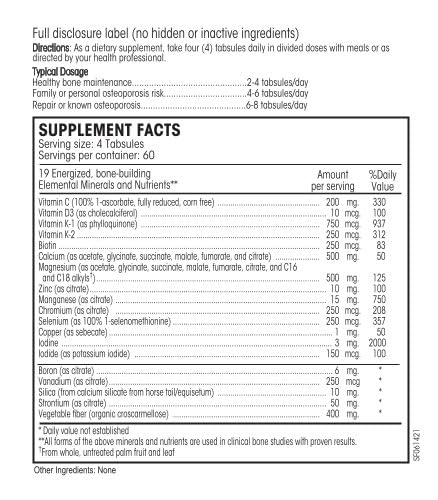high potency calcium citrate tablets