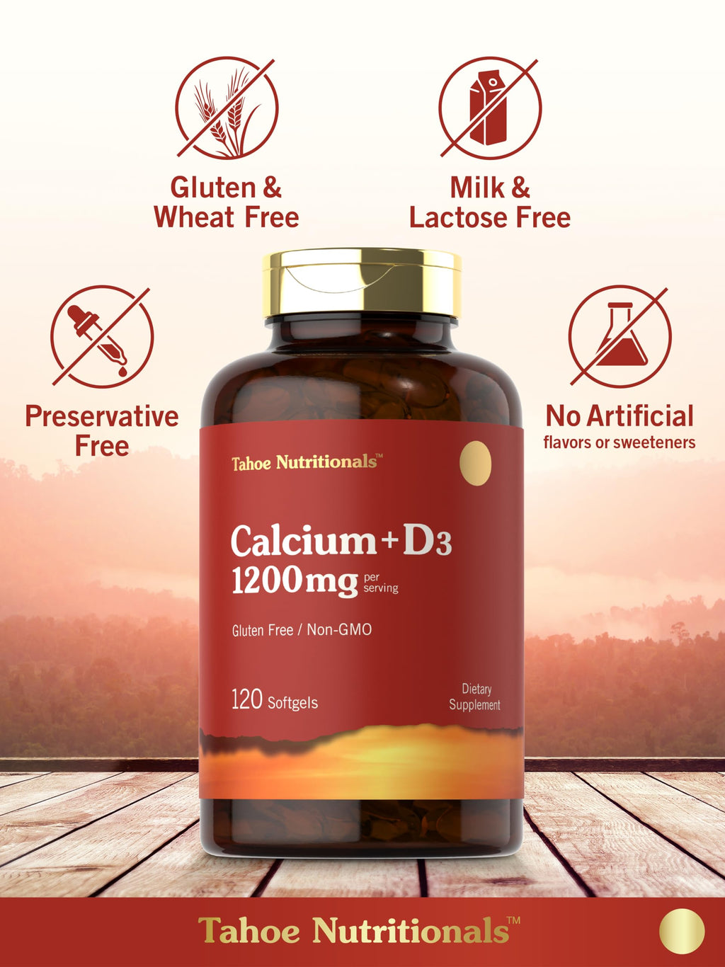 High potency calcium for active lifestyles