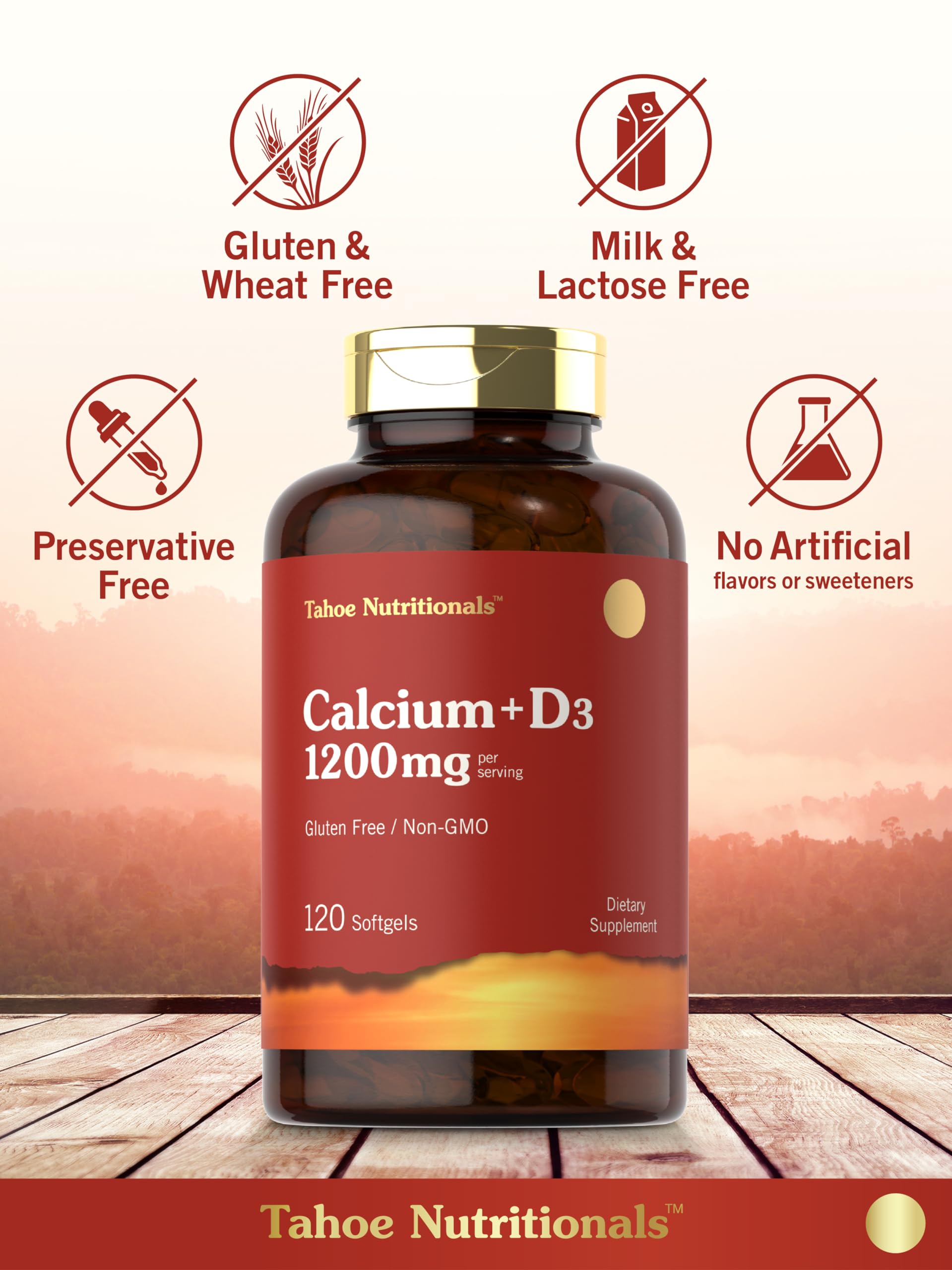 High potency calcium for active lifestyles