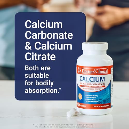 High potency calcium for better absorption