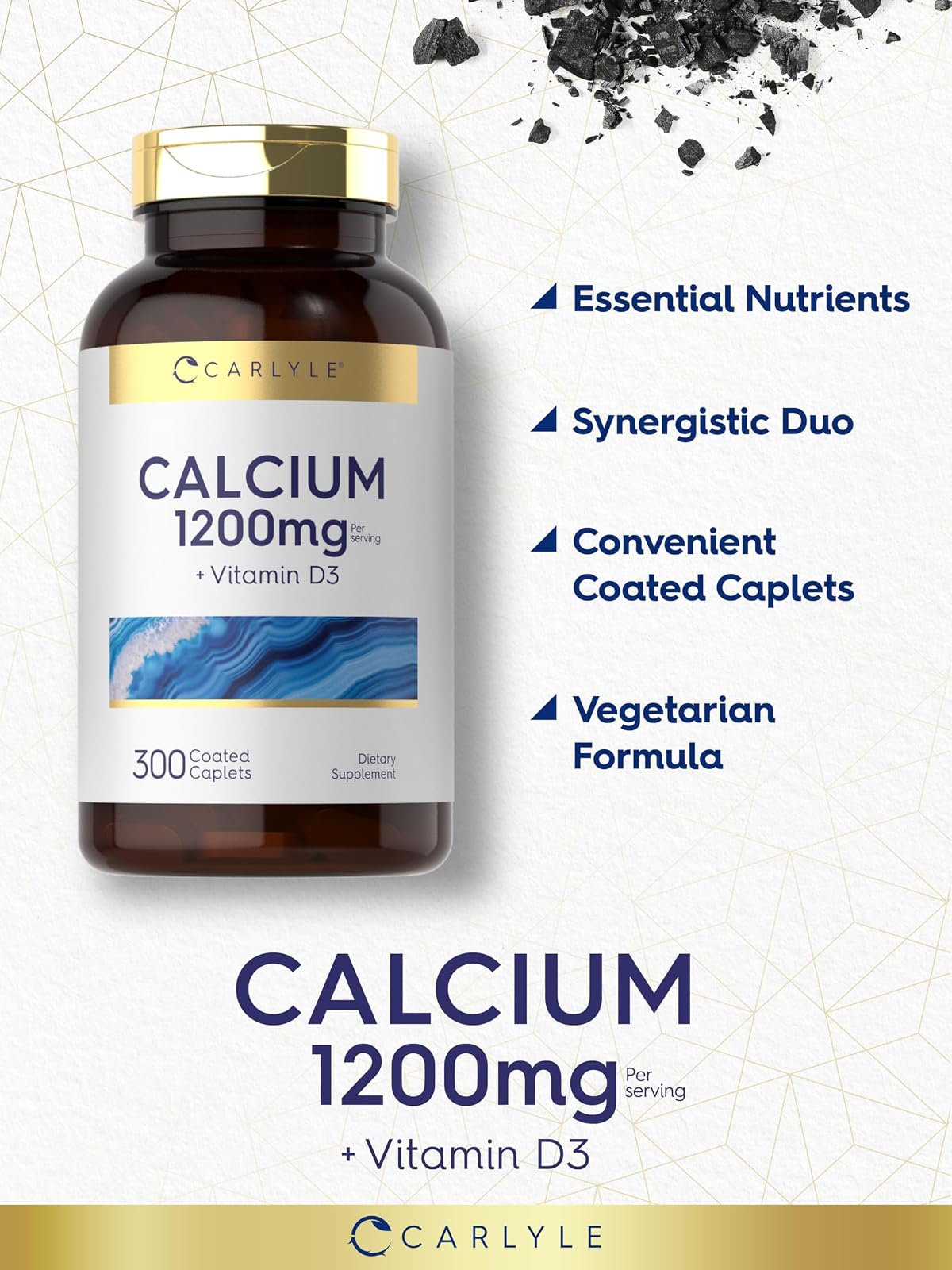 High potency calcium for bone health