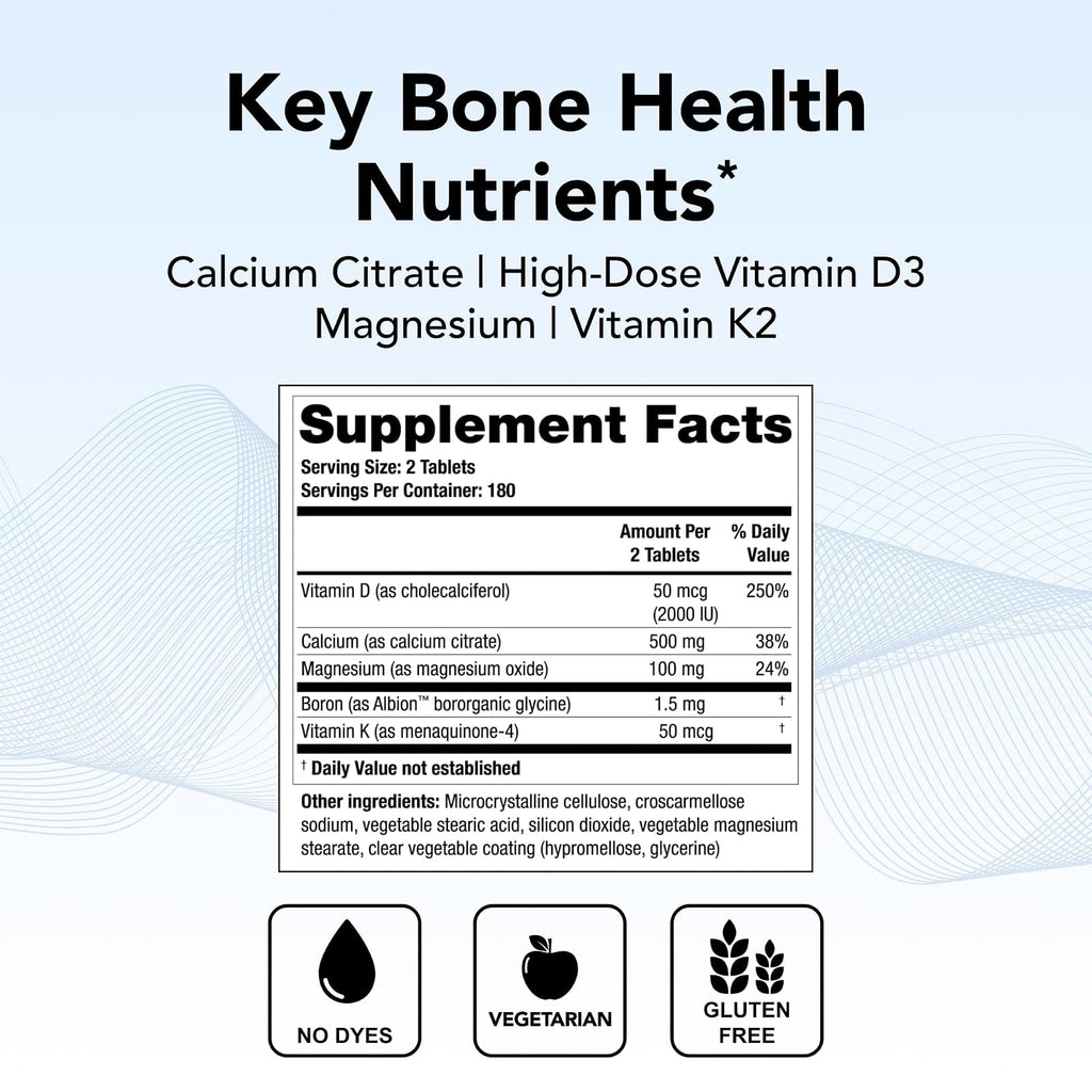 high potency calcium for bone health