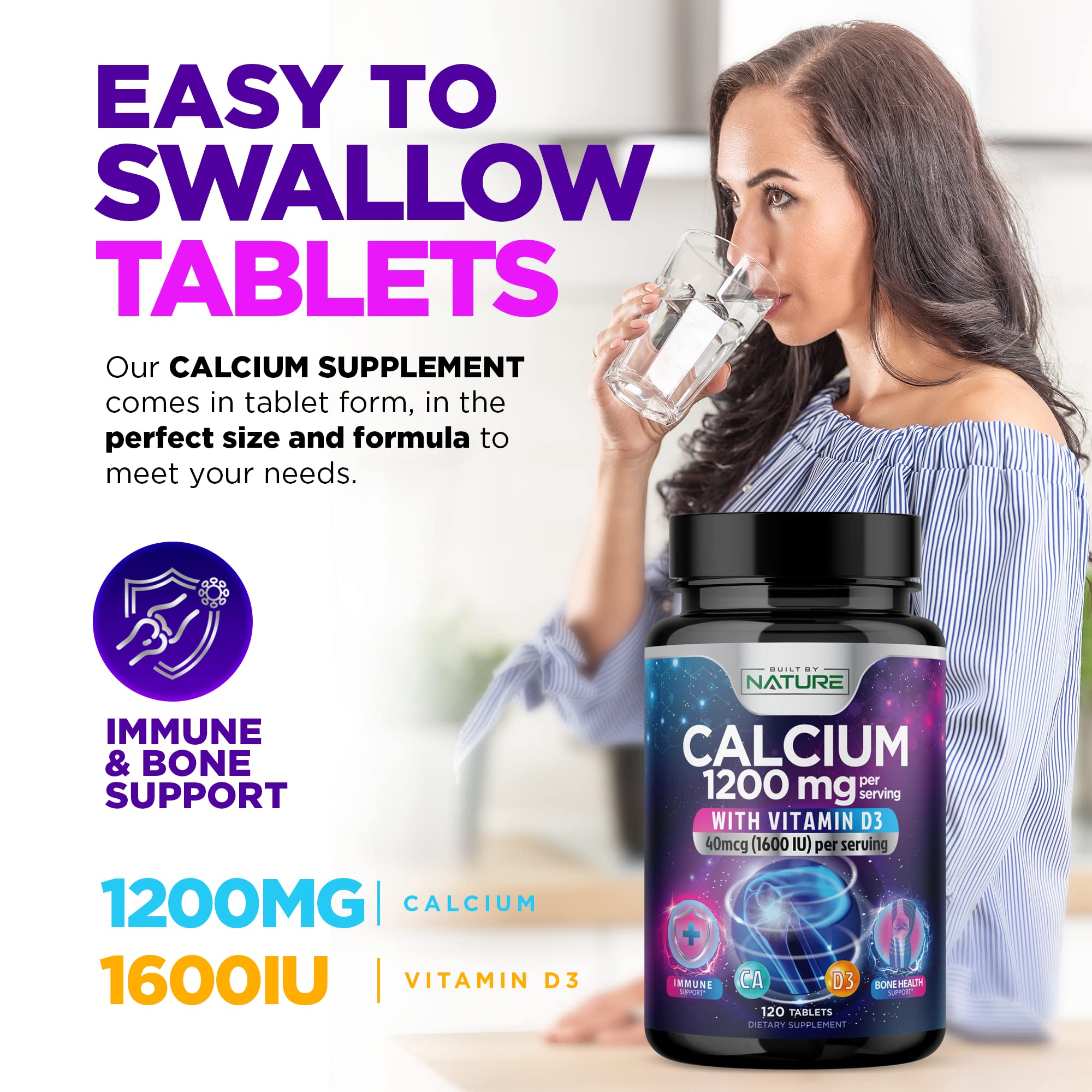 high potency calcium for bone strength