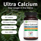High potency calcium for daily intake