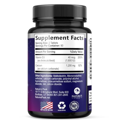 High potency calcium for vitality