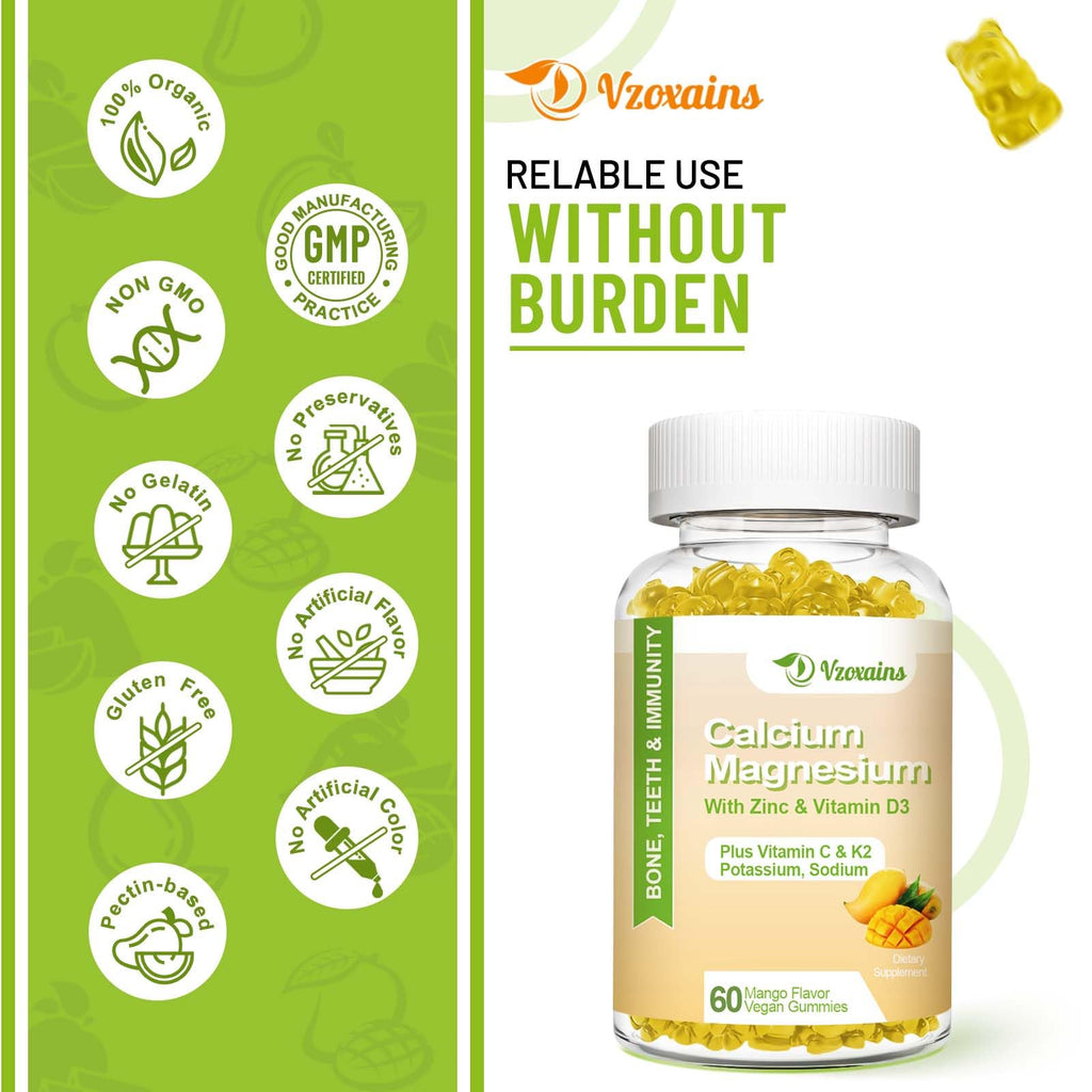 high potency calcium gummies for active lifestyle