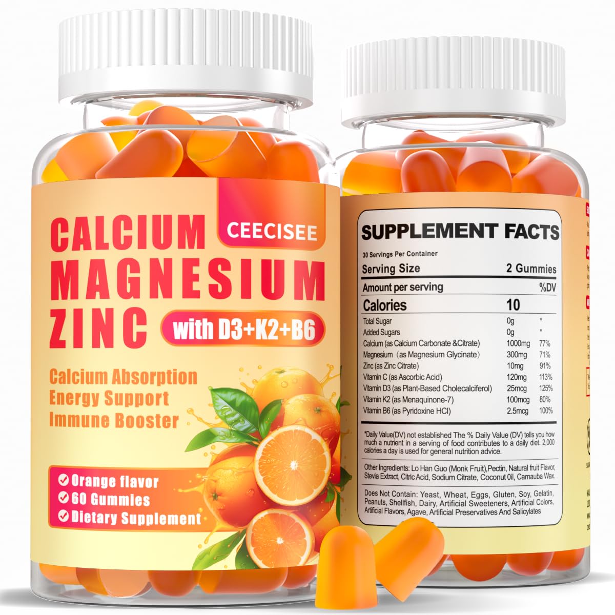 high potency calcium gummies for adults