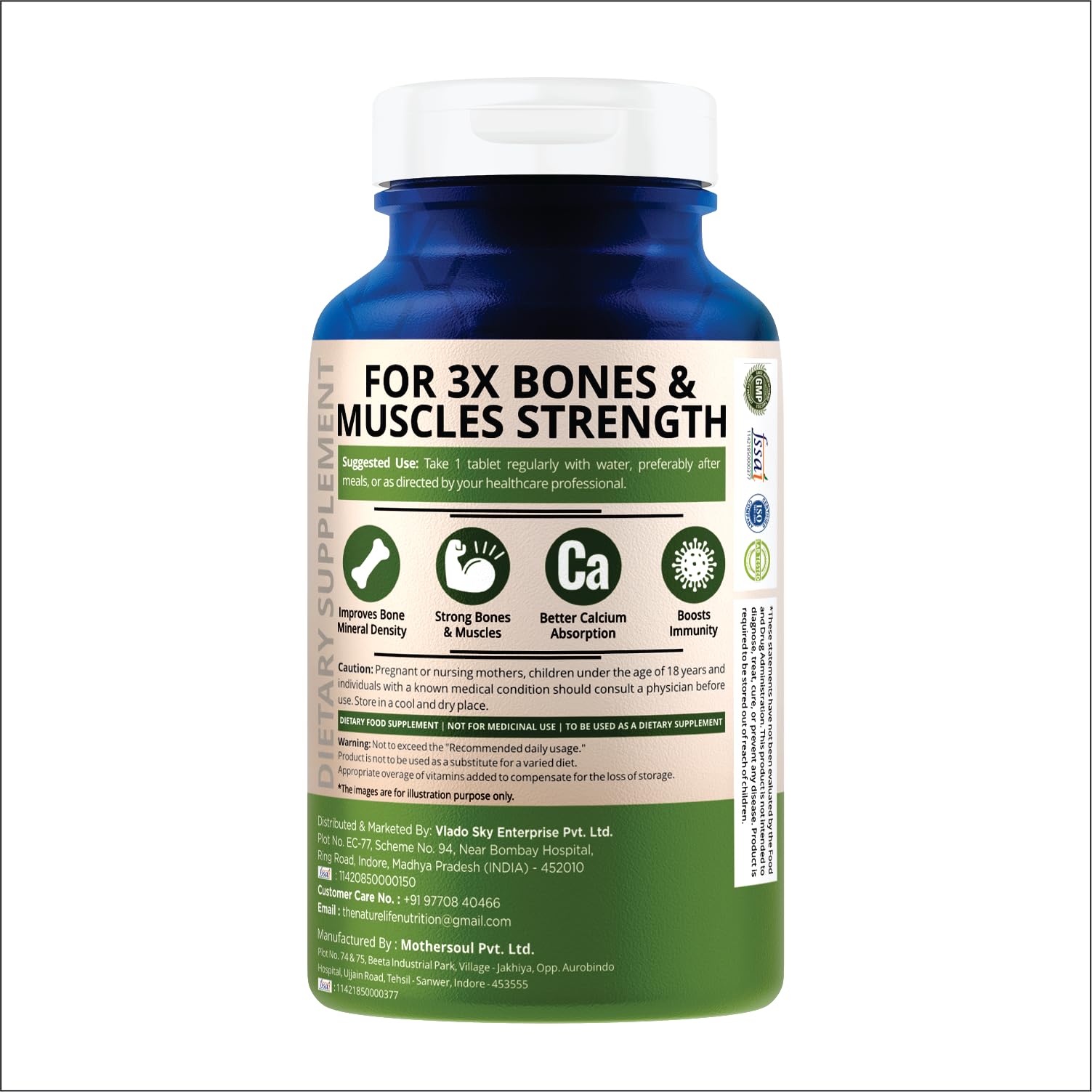 high potency calcium magnesium formula