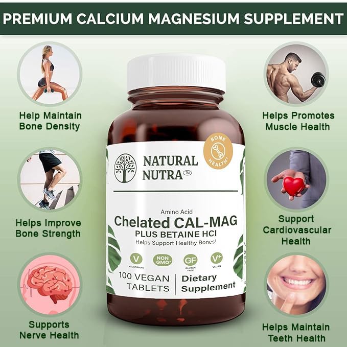 high potency calcium magnesium tablets