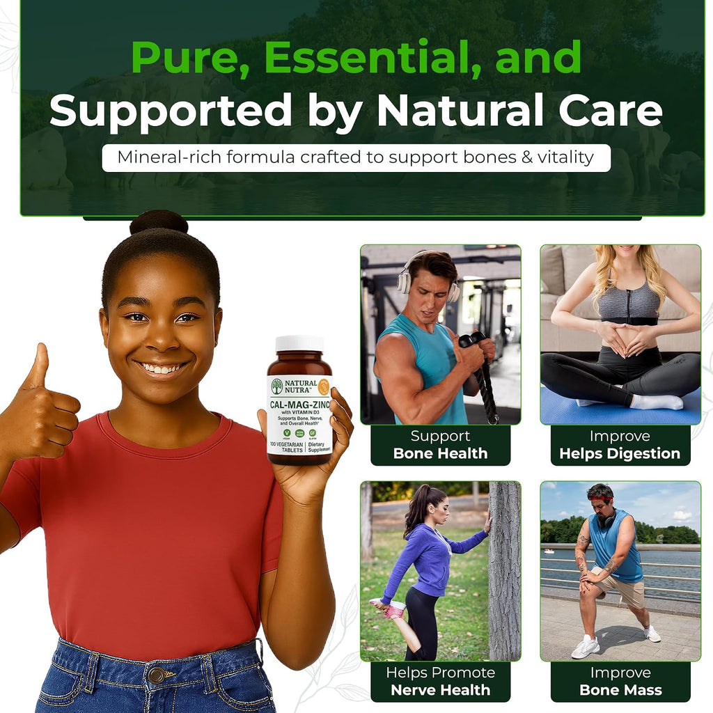 high potency calcium magnesium zinc formula