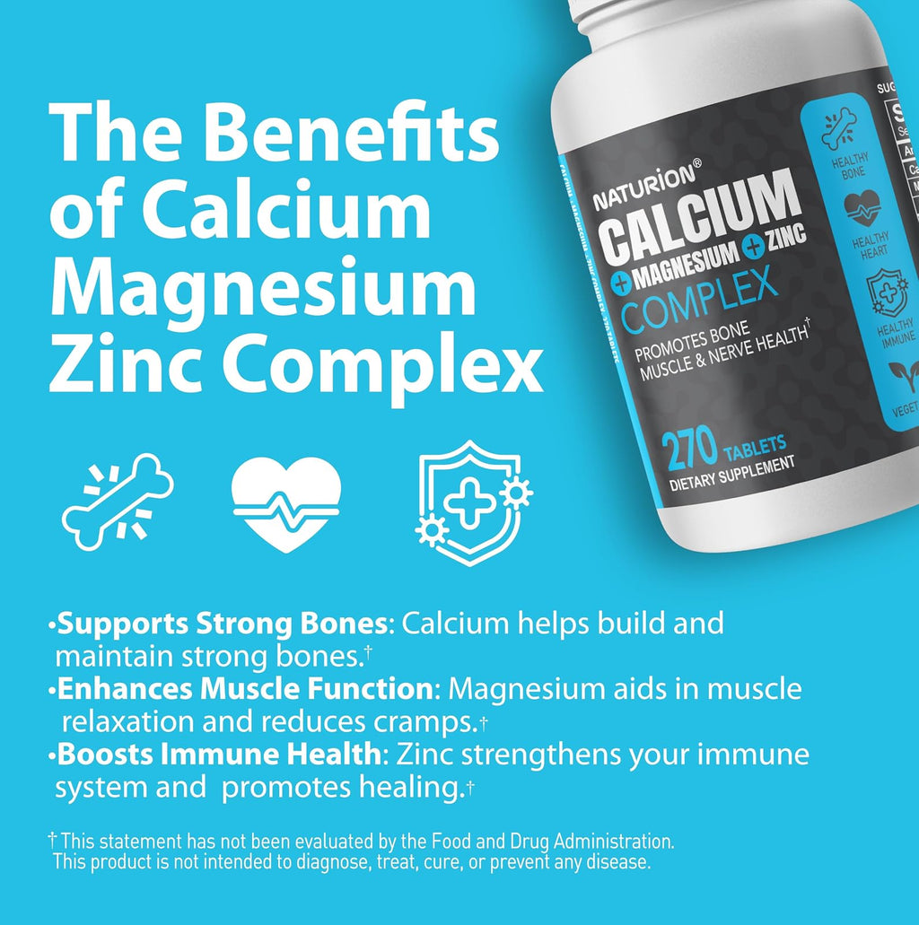 high potency calcium magnesium zinc