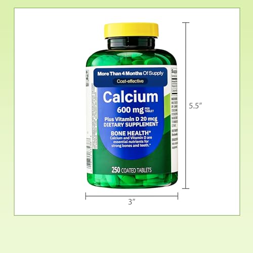 High potency calcium plus vitamin D
