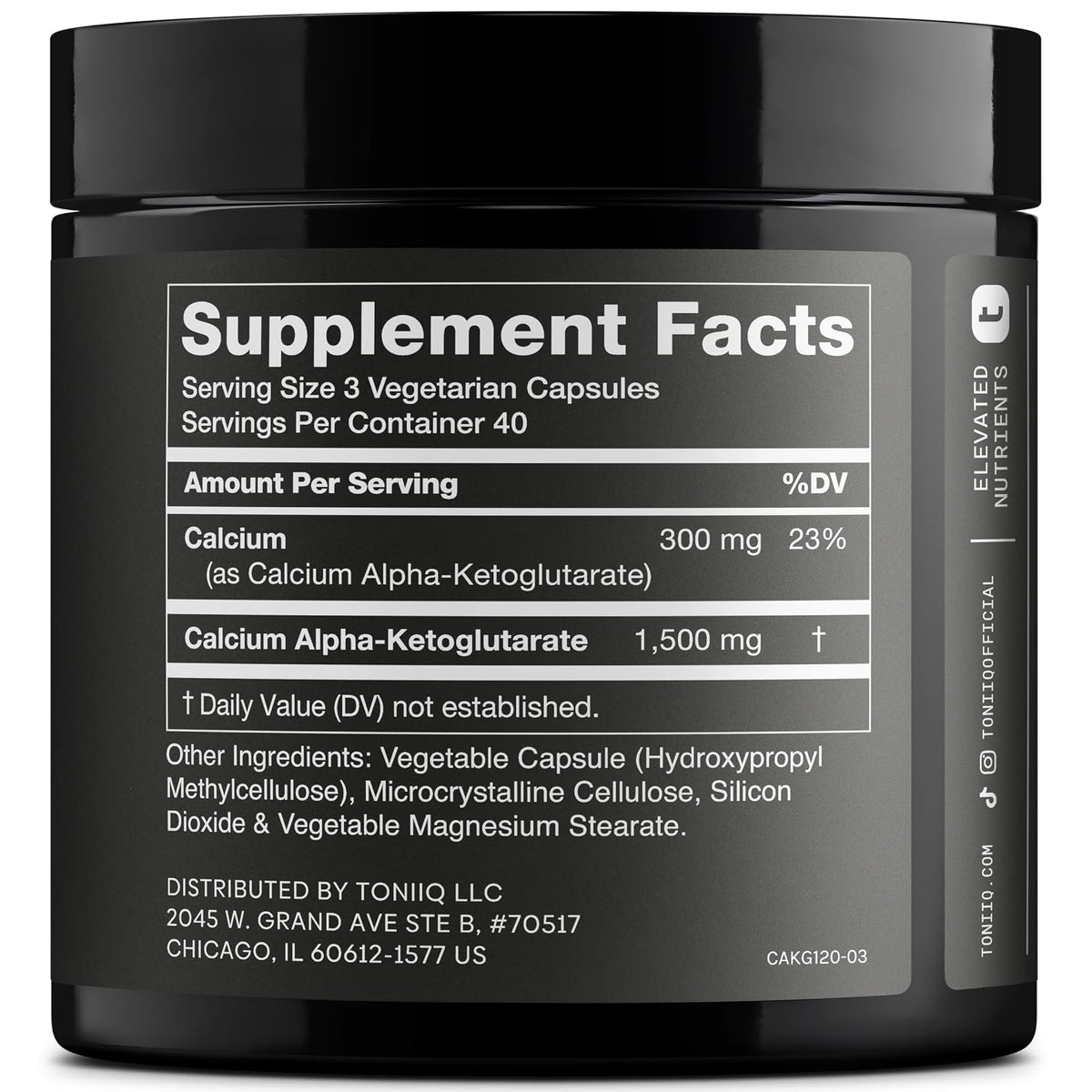 high potency calcium supplement capsules