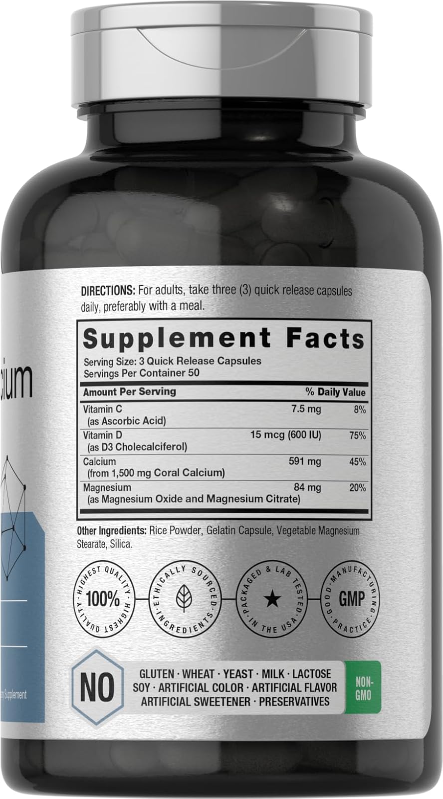 high potency calcium supplement for bones