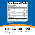 High potency calcium supplement