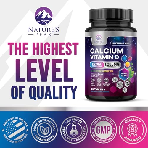 High potency calcium with vitamin D3