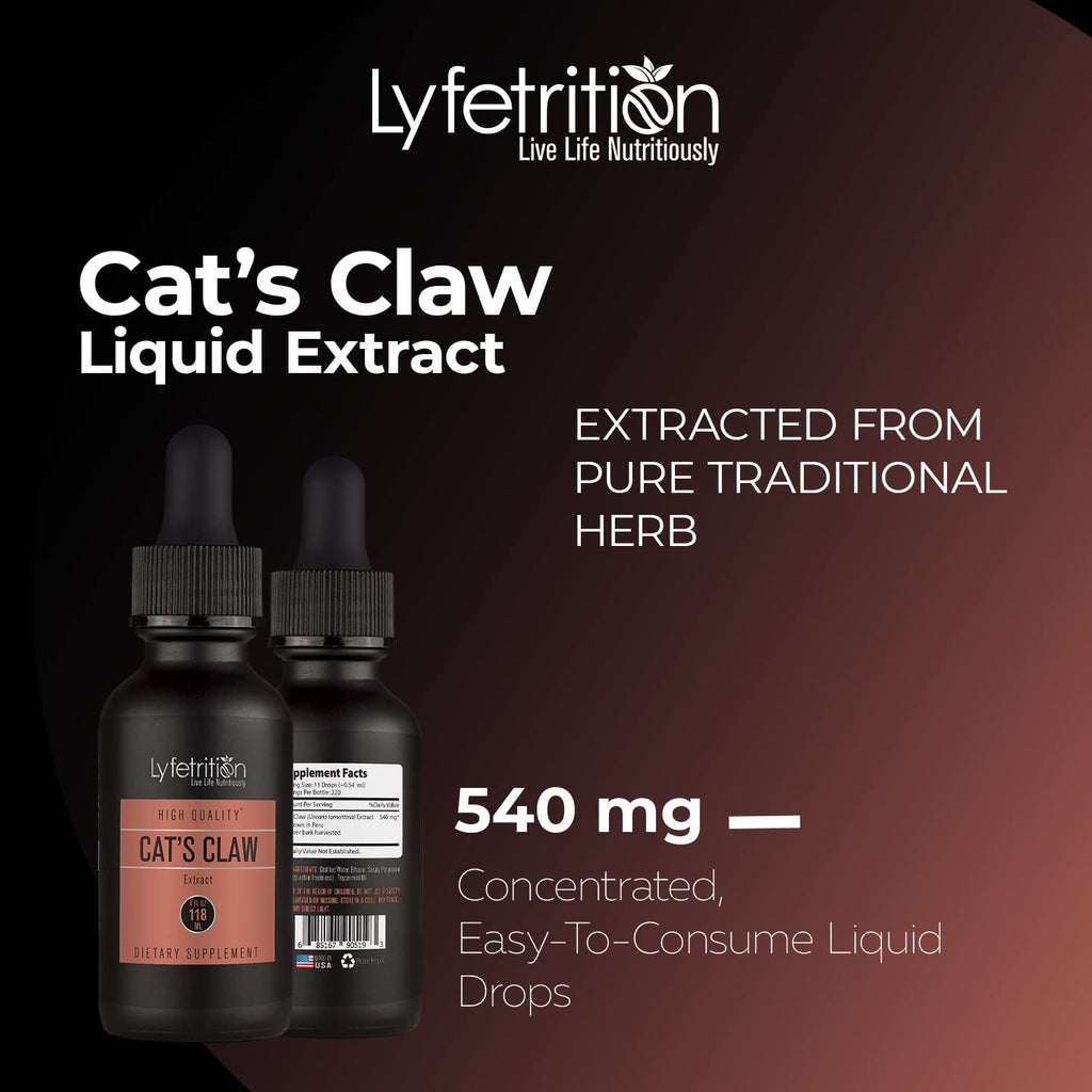 high potency Cat's Claw 540 mg