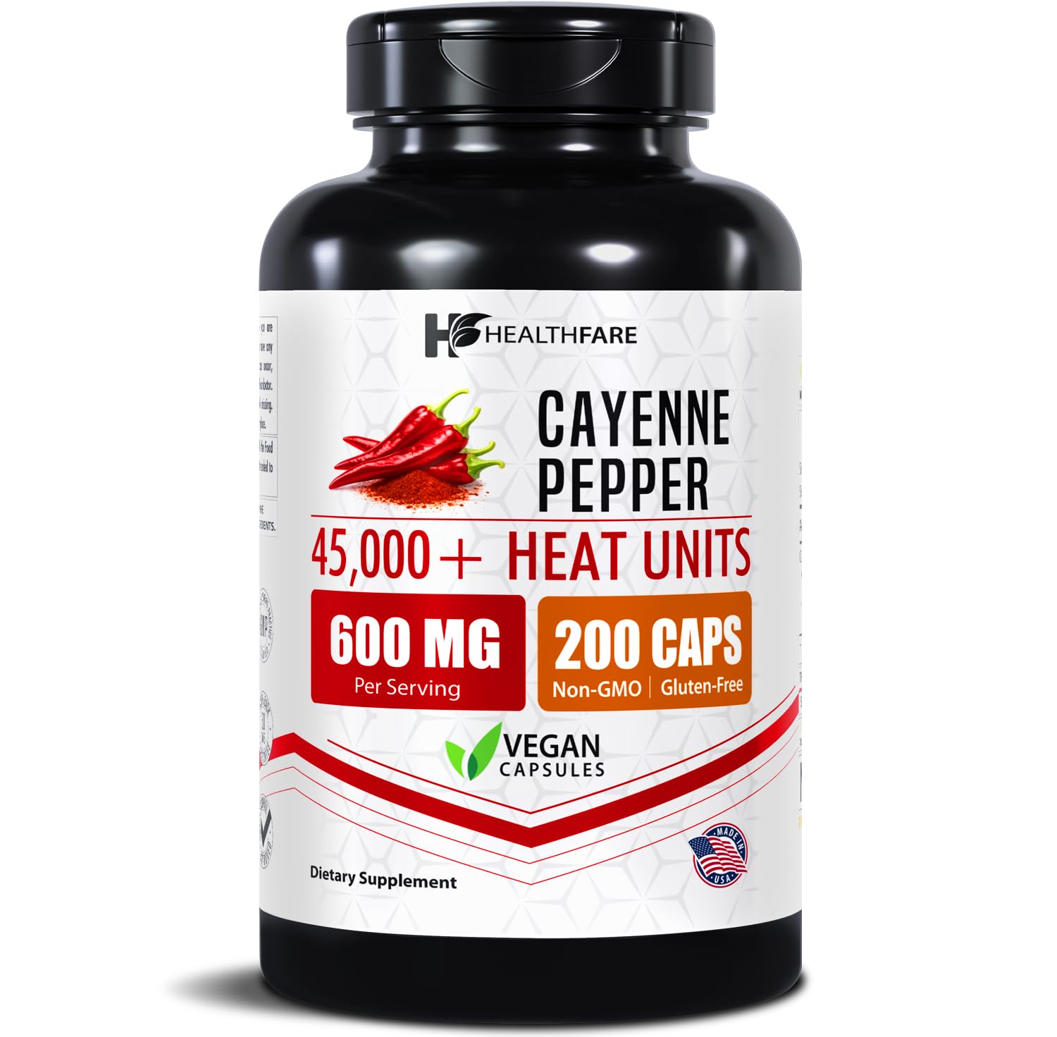 high potency cayenne pepper capsules