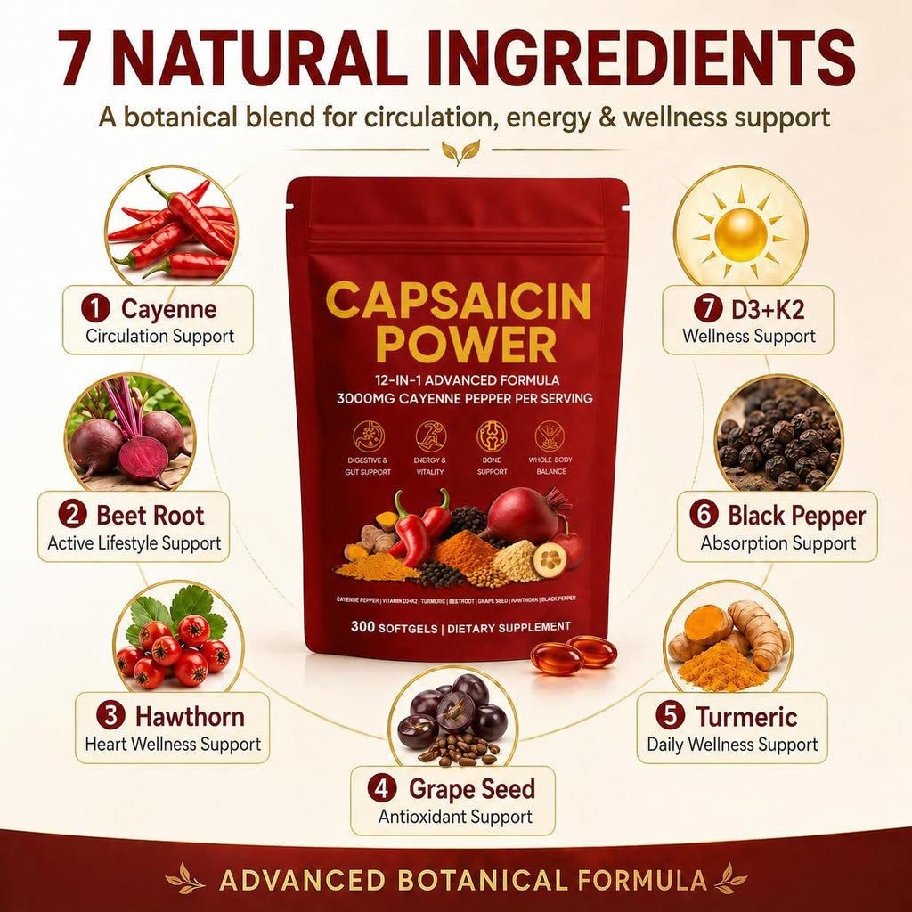high potency cayenne pepper supplement