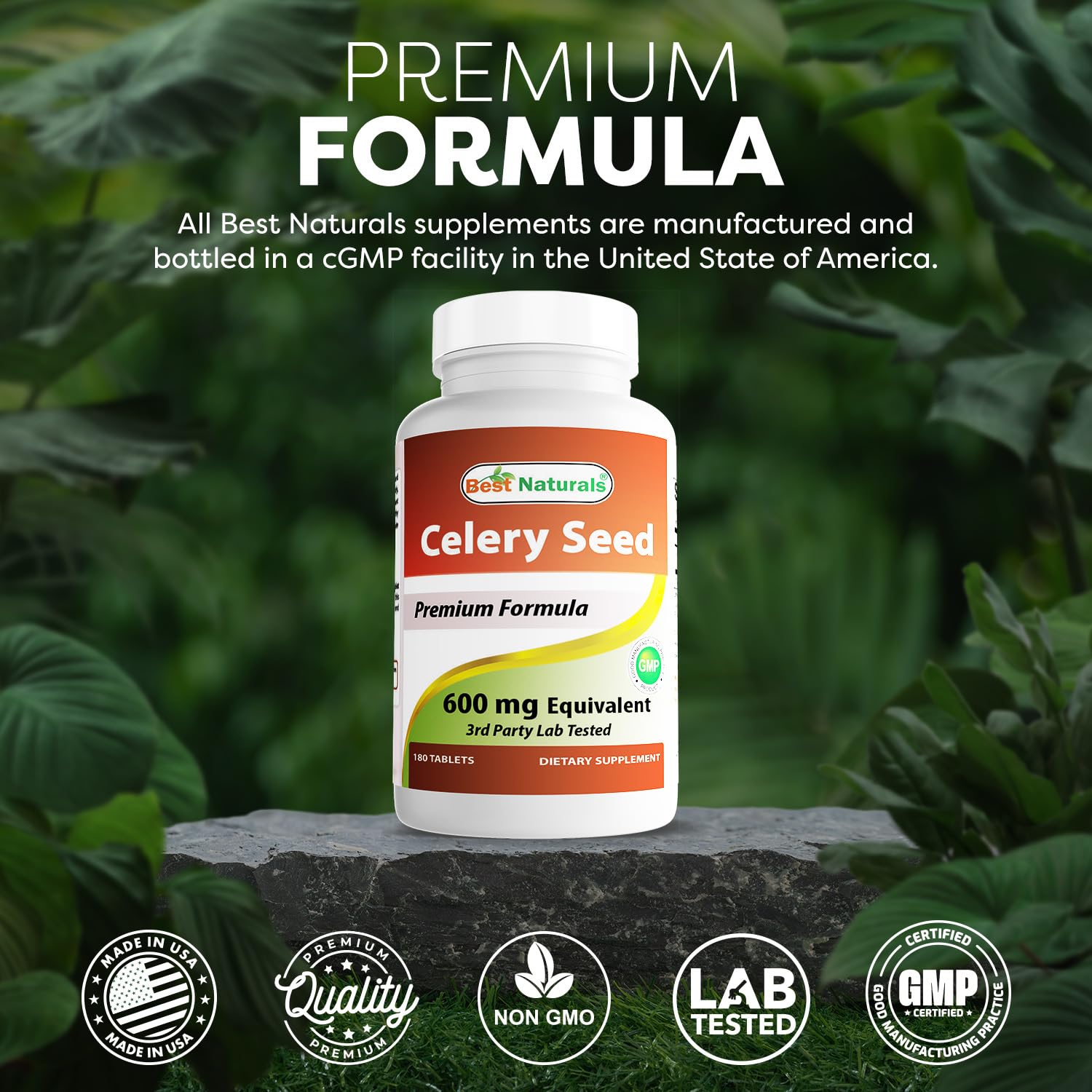 High potency celery seed tablets