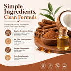 High potency Ceylon cinnamon 7200 mg