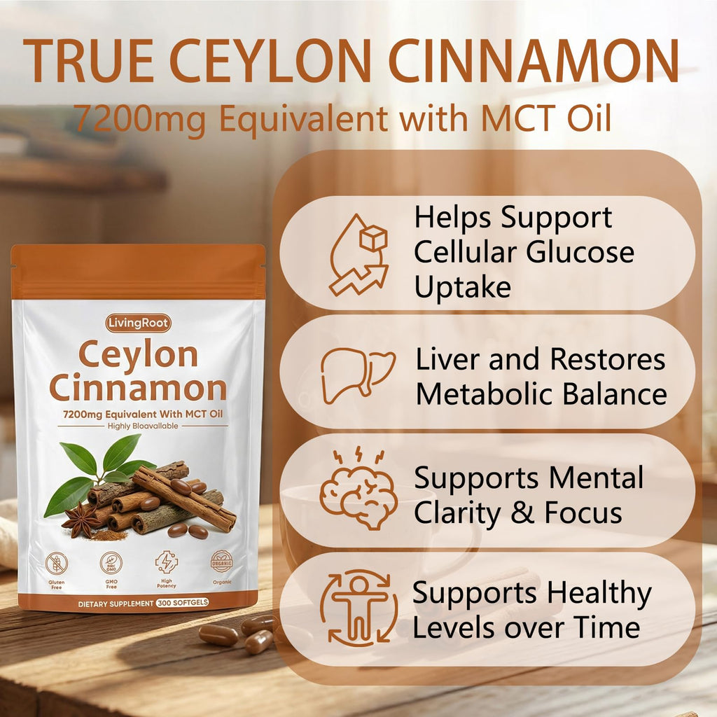 High potency Ceylon cinnamon capsules