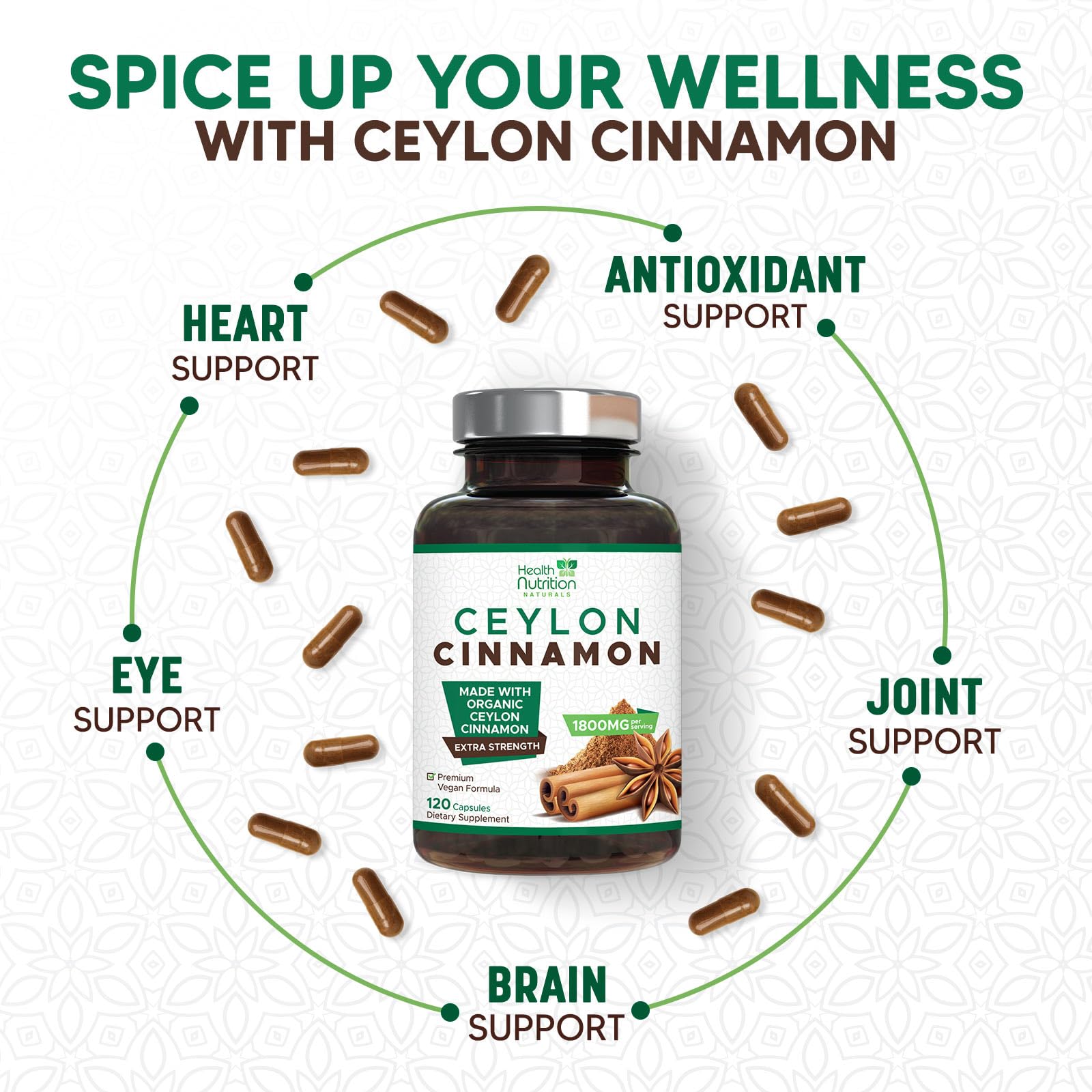 High potency Ceylon cinnamon extract
