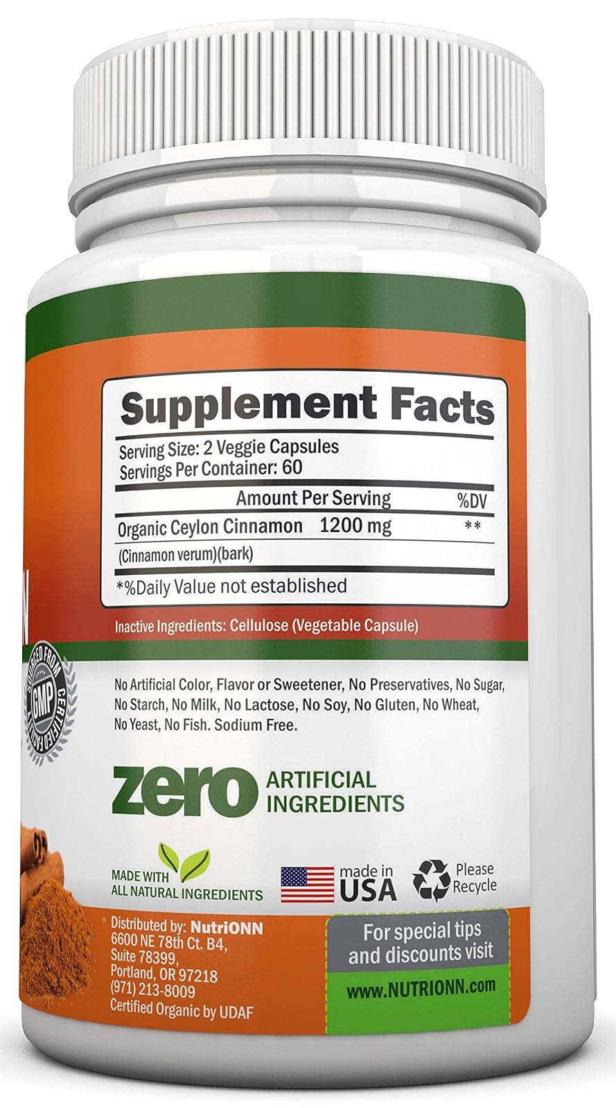 high potency ceylon cinnamon supplement