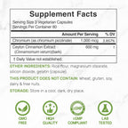 High potency Ceylon cinnamon with chromium