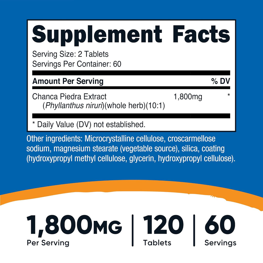 High potency Chanca Piedra supplement
