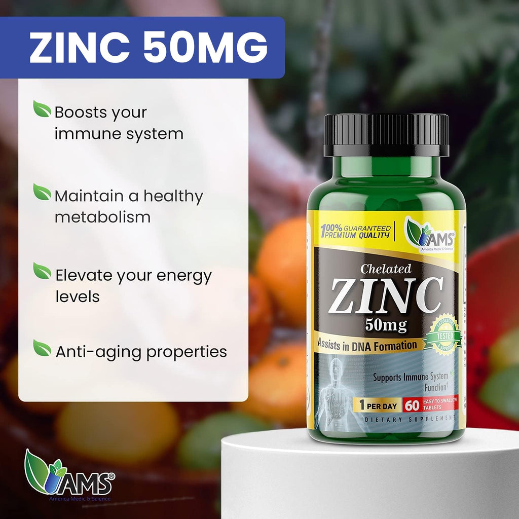 high potency chelated zinc tablets