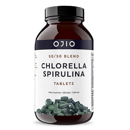 high potency chlorella spirulina tablets
