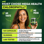 high potency chlorophyll 12000 mg supplement