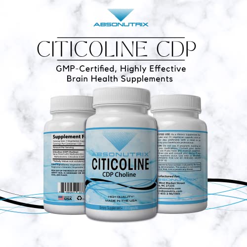High potency choline capsules for brain health